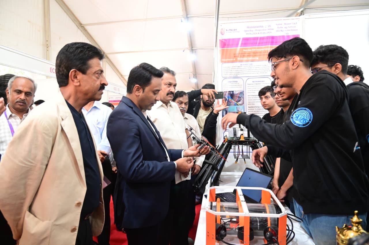 Project Exhibition At Ramaiah Institute Of Technology, Students ...