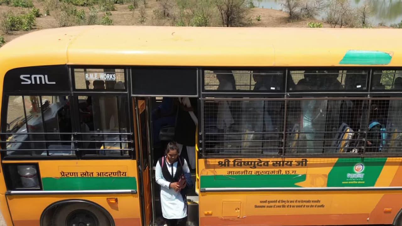 Chhattisgarh: BJP MLA's Free Bus Service Gives Wings To Girls' Dreams