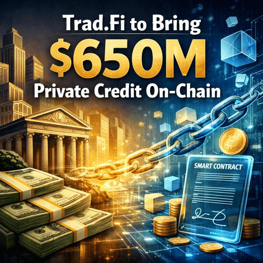 Trad.Fi To Bring $650M Private Credit On-Chain
