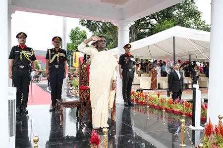 'Watershed Moment In History Of IMA': President Murmu After Reviewing ...