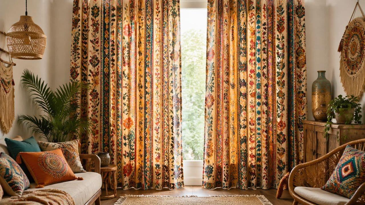Boho Curtains: Ditch Boring Looks, Bring Fresh Summer Vibes Home!