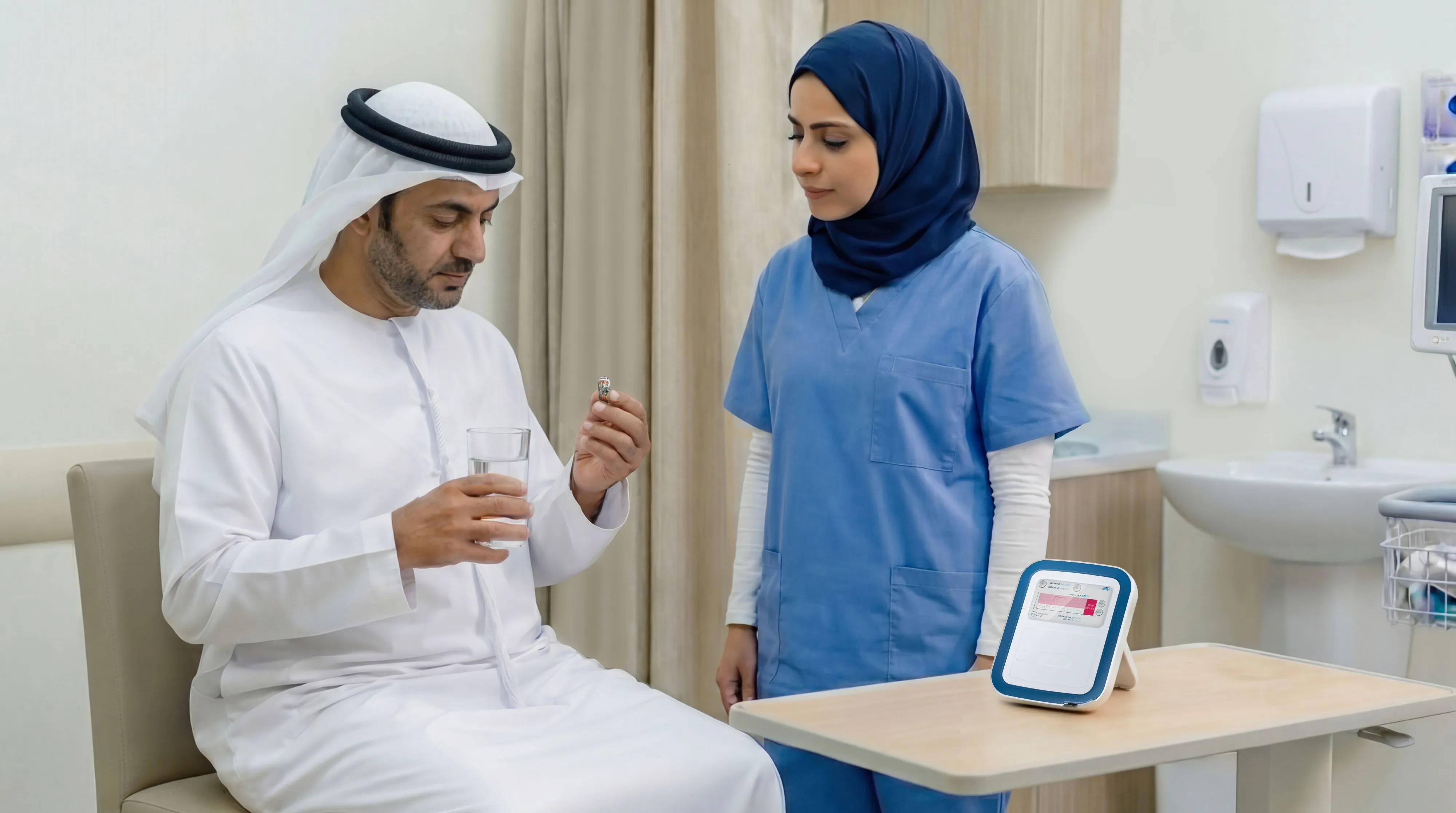 Sheikh Shakhbout Medical City Introduces Swallowable Diagnostic Capsule ...