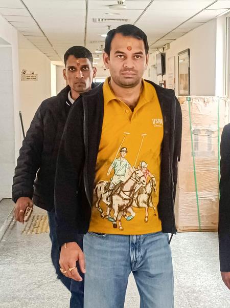 FIR Against Tej Pratap Yadav In Patna For Forcibly Entering Anushka ...