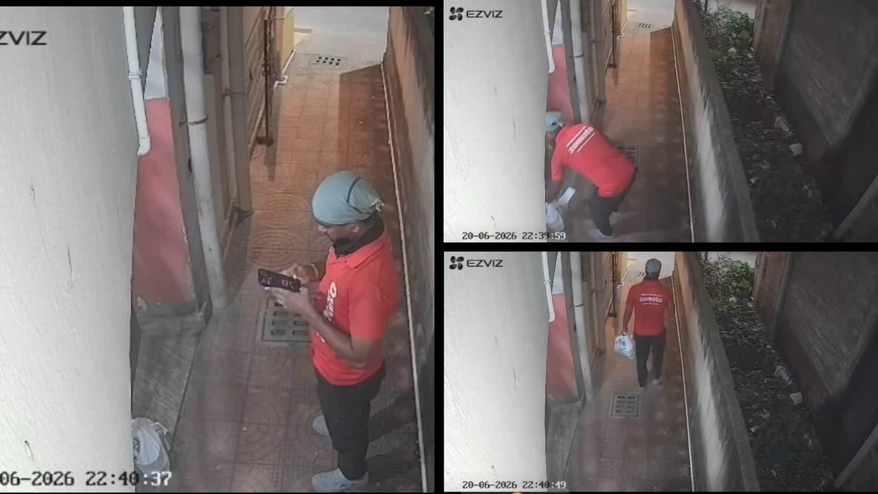 Zomato Customer Catches Delivery Partner Walking Away With Food After ...