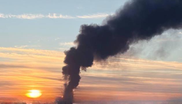 Building Of Russian FSB Border Service Catches Fire In Crimea Following ...