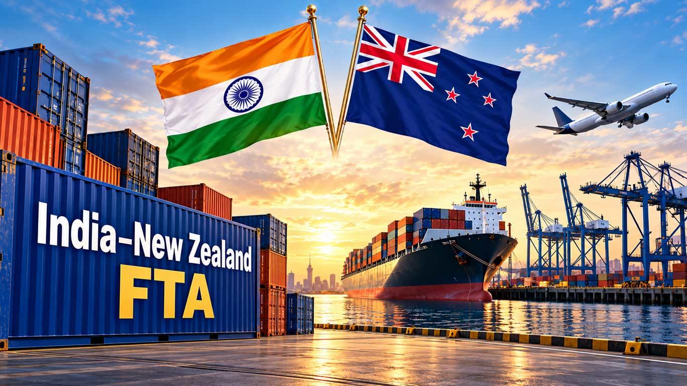 India-New Zealand FTA To Come Into Force October 20, Boost Export ...