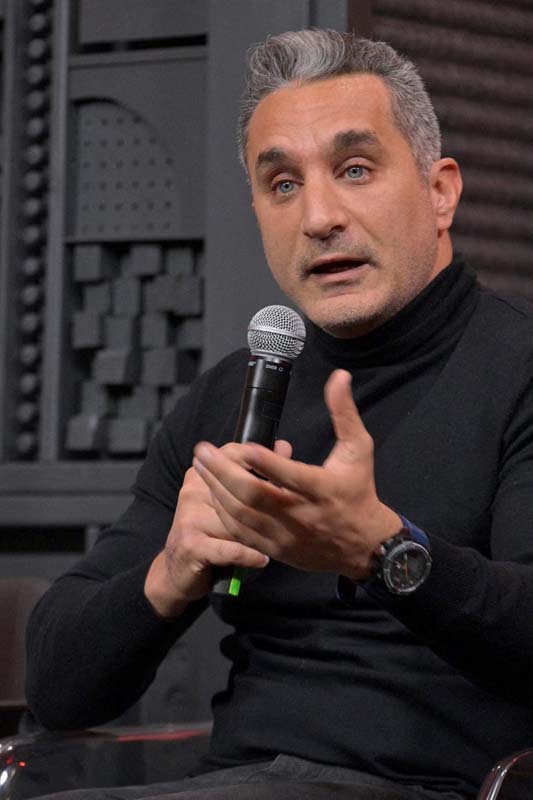 Bassem Yousef clarifies choice of wearing qashabiya in recent interview